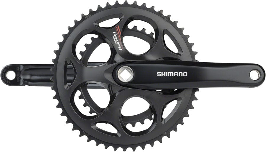 Shimano Tourney FC-A070 Crankset - 170mm 7/8-Speed Riveted Square Tape ...